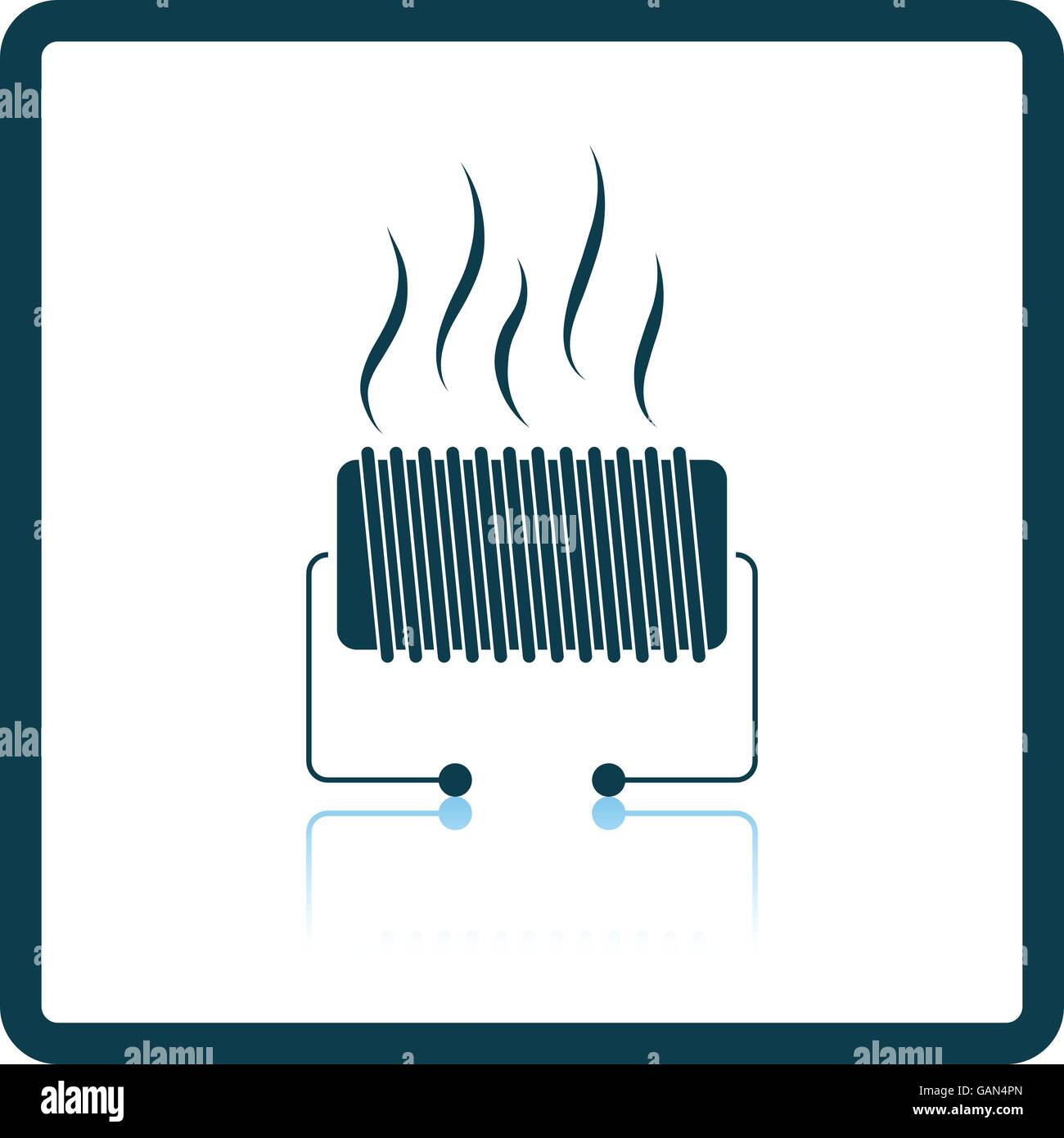 Electrical resistance heater Stock Vector Images - Alamy