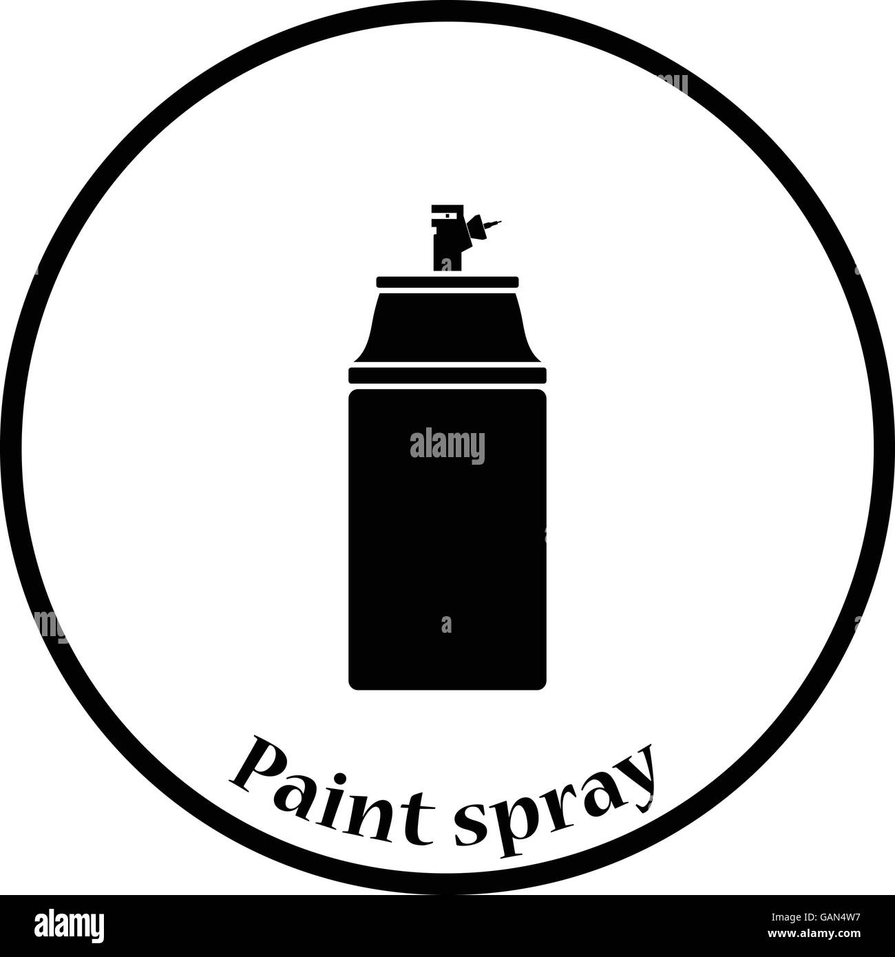 Aerosol airbrush Stock Vector Images - Alamy