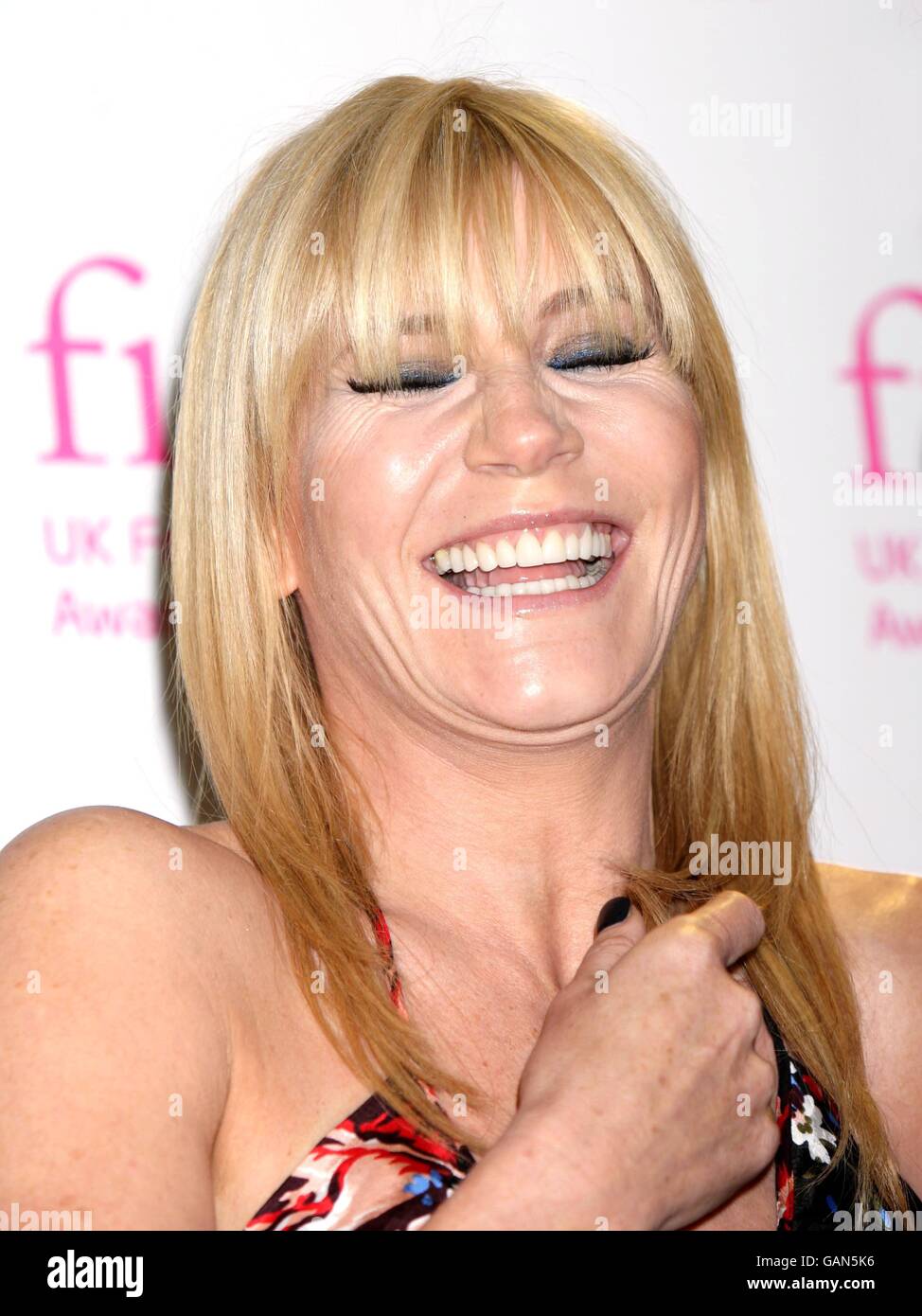 Michelle Collins attends Fragrance Awards 2008, held at The Dorchester ...