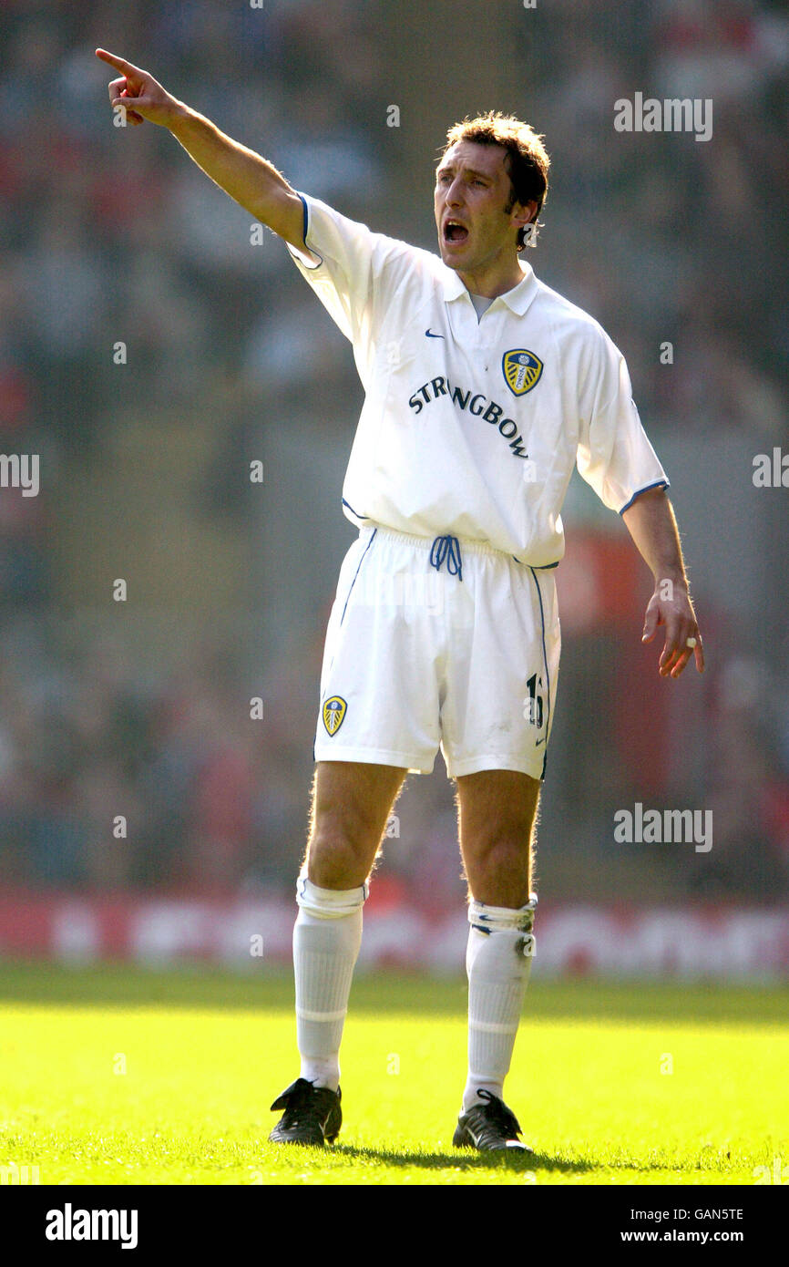Soccer - FA Barclaycard Premiership - Liverpool v Leeds United. Jason ...