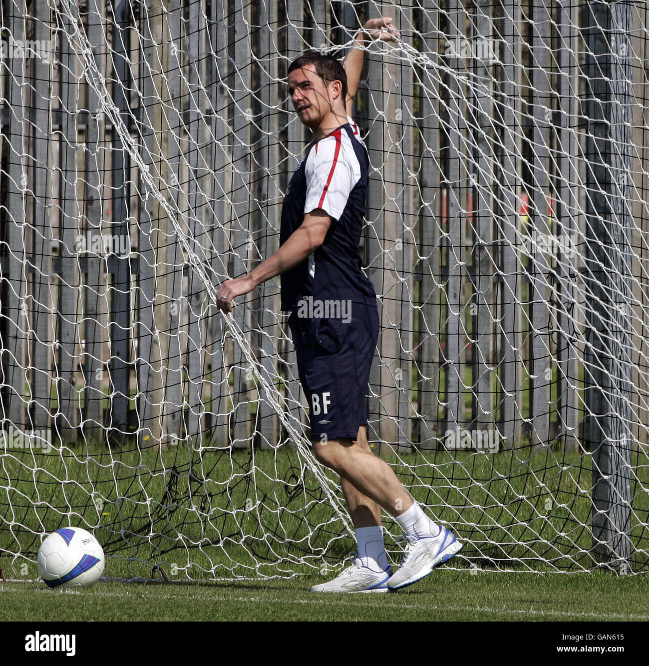 Soccer - Rangers UEFA Cup Final Open Day - Murray Park. Rangers player ...