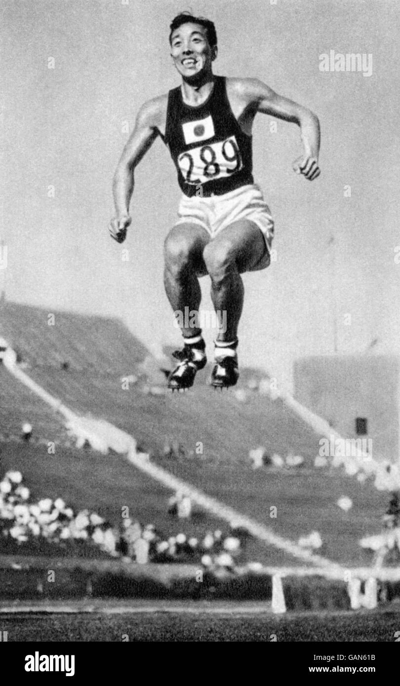 Athletics - 1932 Los Angeles Olympic Games - Triple Jump. Gold medal ...
