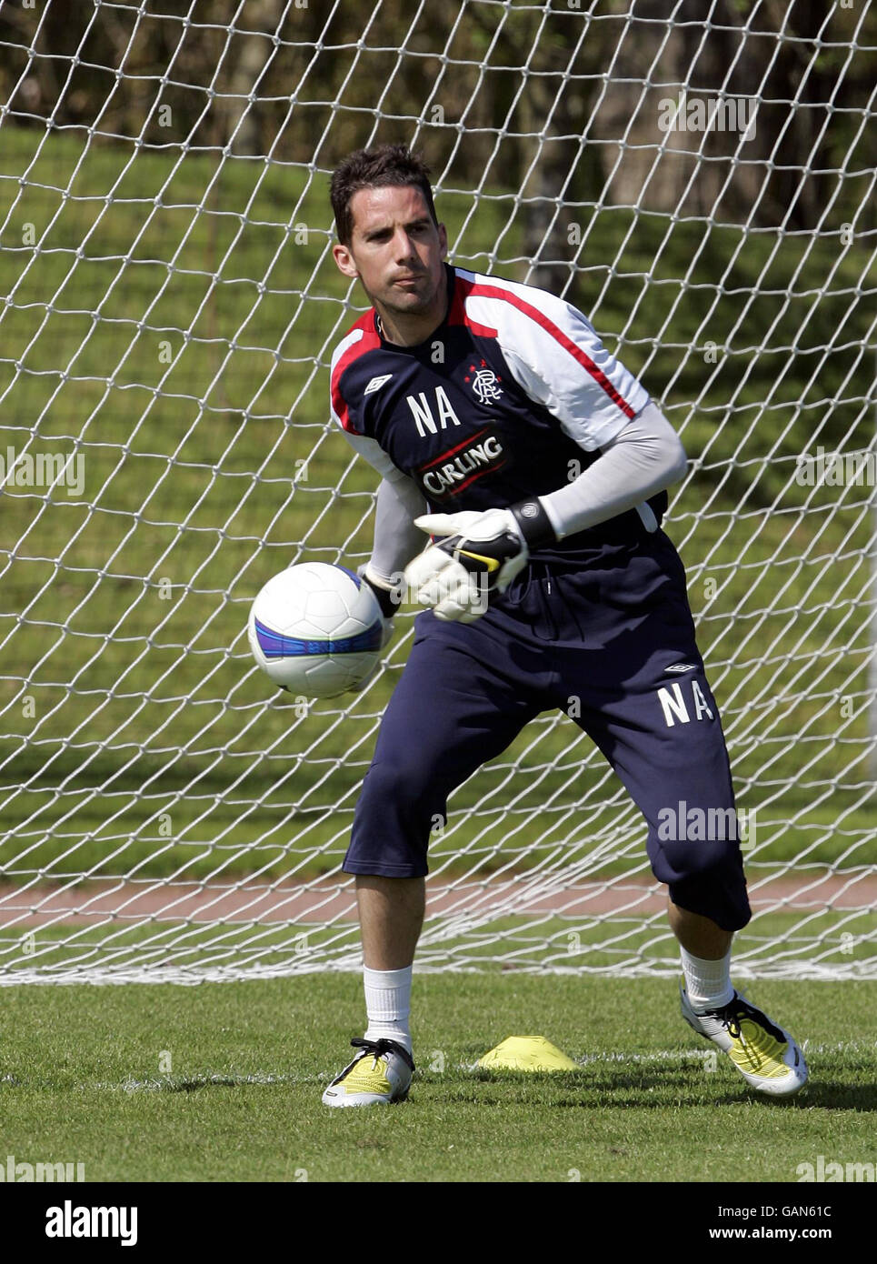 Soccer - Rangers UEFA Cup Final Open Day - Murray Park Stock Photo - Alamy