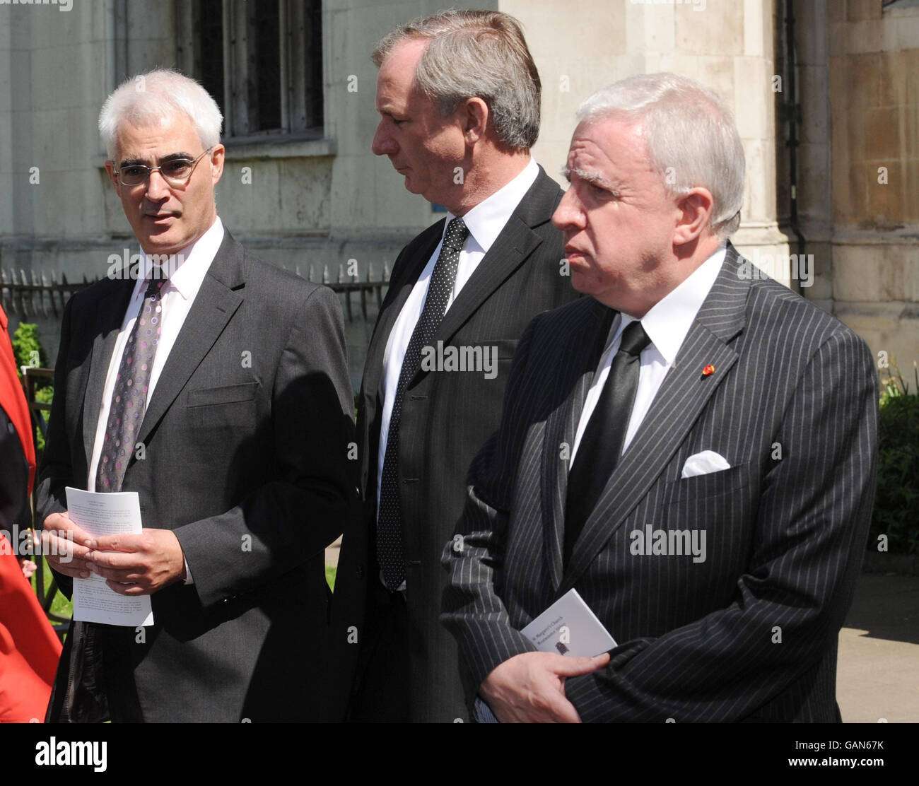 Alistair darling funeral hi-res stock photography and images - Alamy