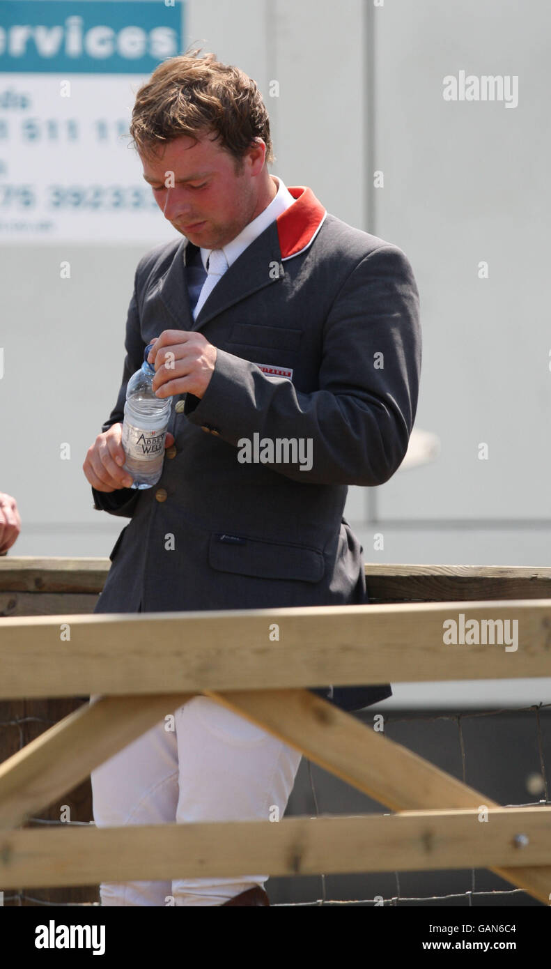Great Britain's Robert Whitaker competes in the Royal Windsor Grand ...