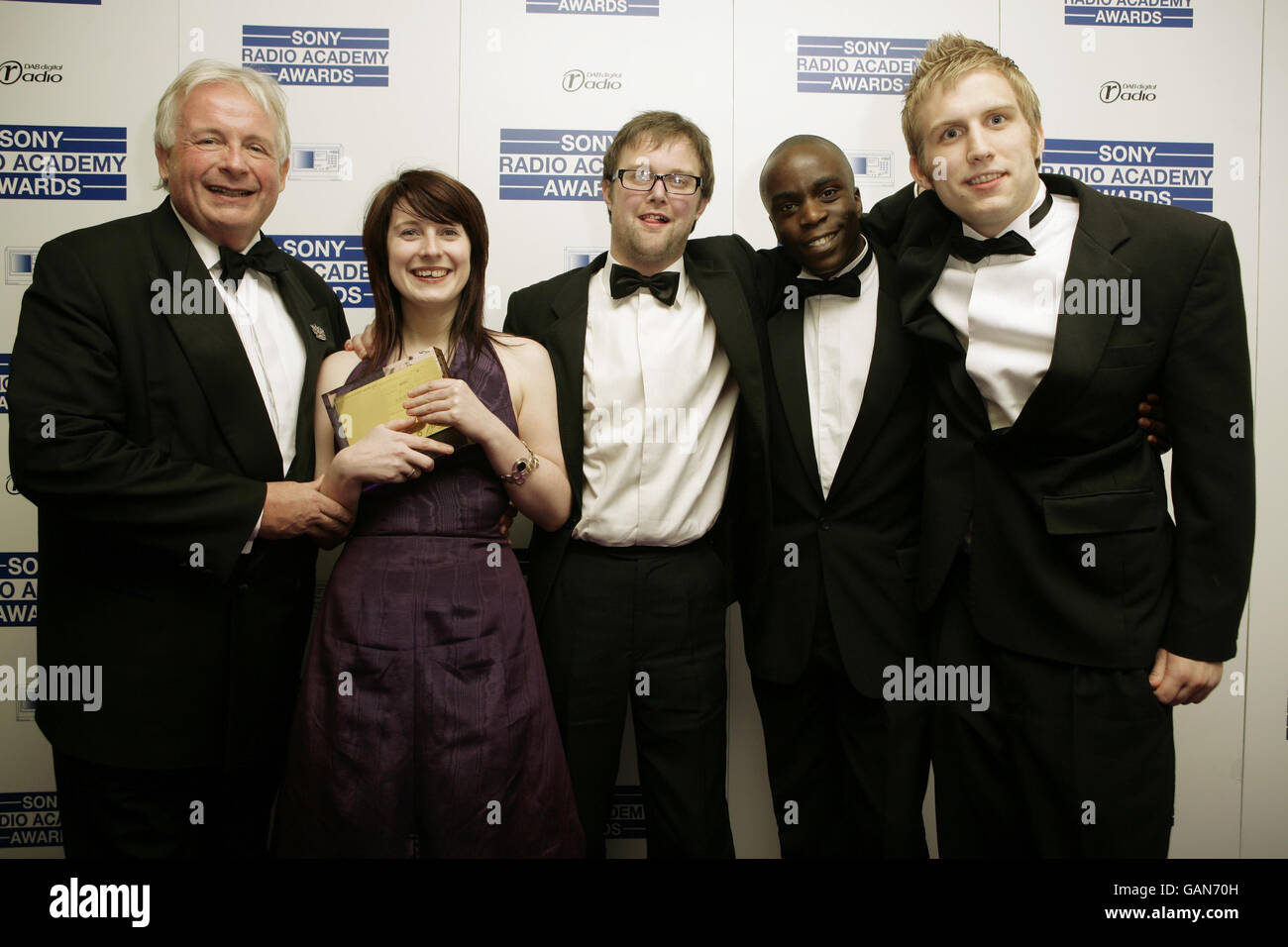 Christopher Biggins presents the Promo Award to Radio Aire during the ...