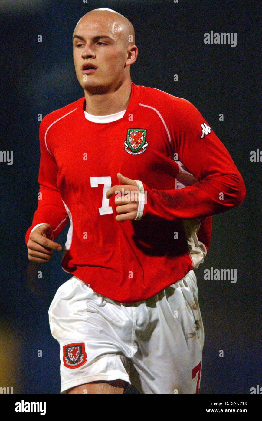 Soccer - Under 20 International Friendly - Wales v Korea. David Pipe ...