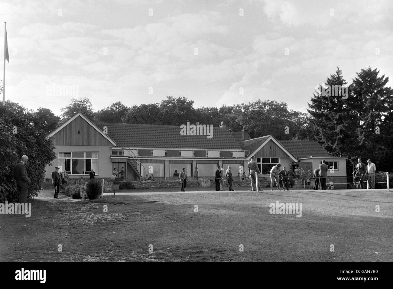 The new clubhouse at Stoneham golf club, which was opened by Dai Rees ...