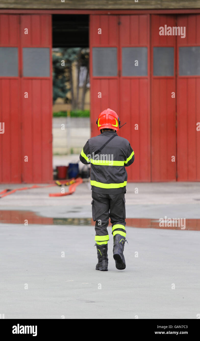 Fireman uniform isolated hi-res stock photography and images - Alamy