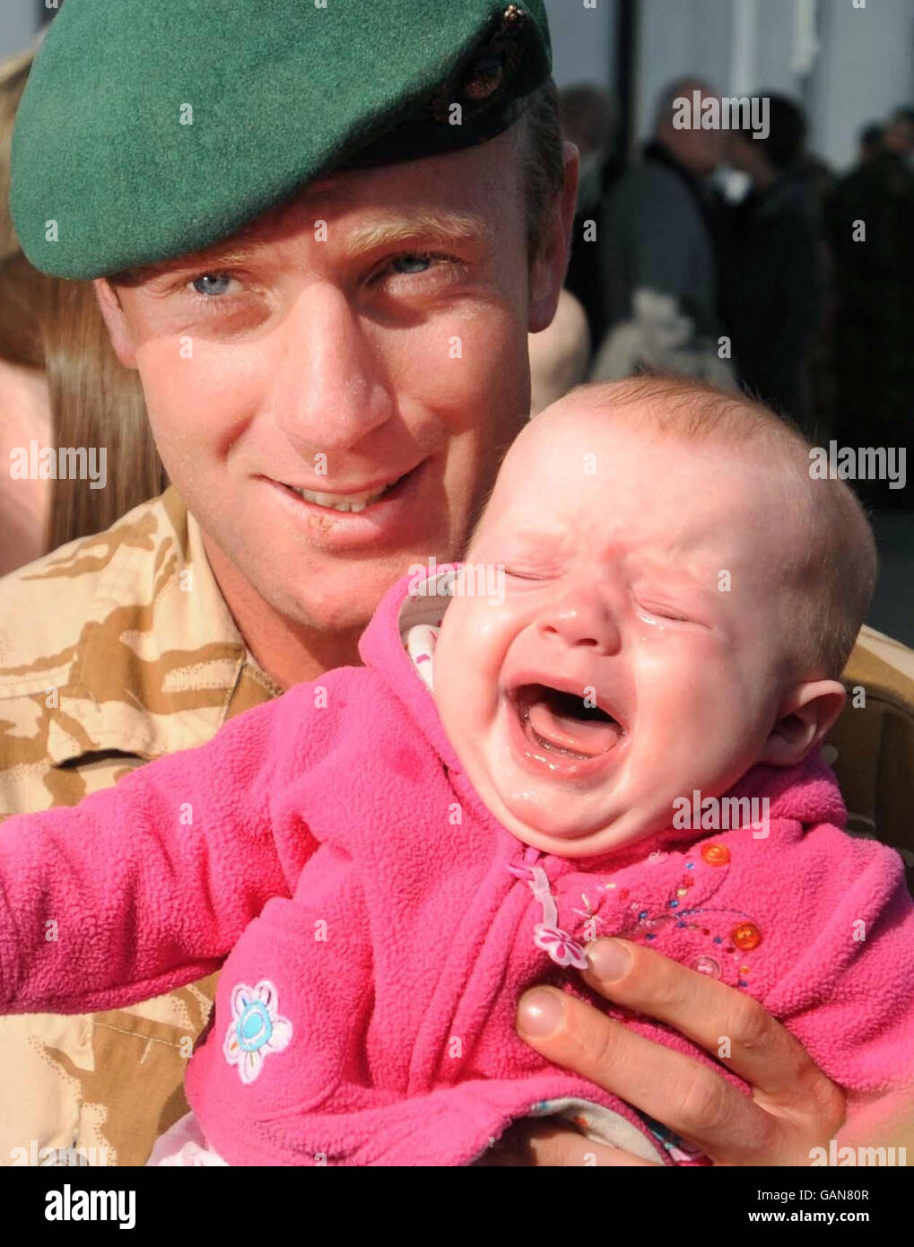Marines return from Afghan tour Stock Photo - Alamy