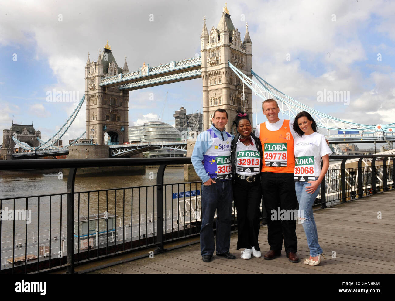 (Left-right) Phil Daniels, Floella Benjamin, Graham Poll and Melanie ...