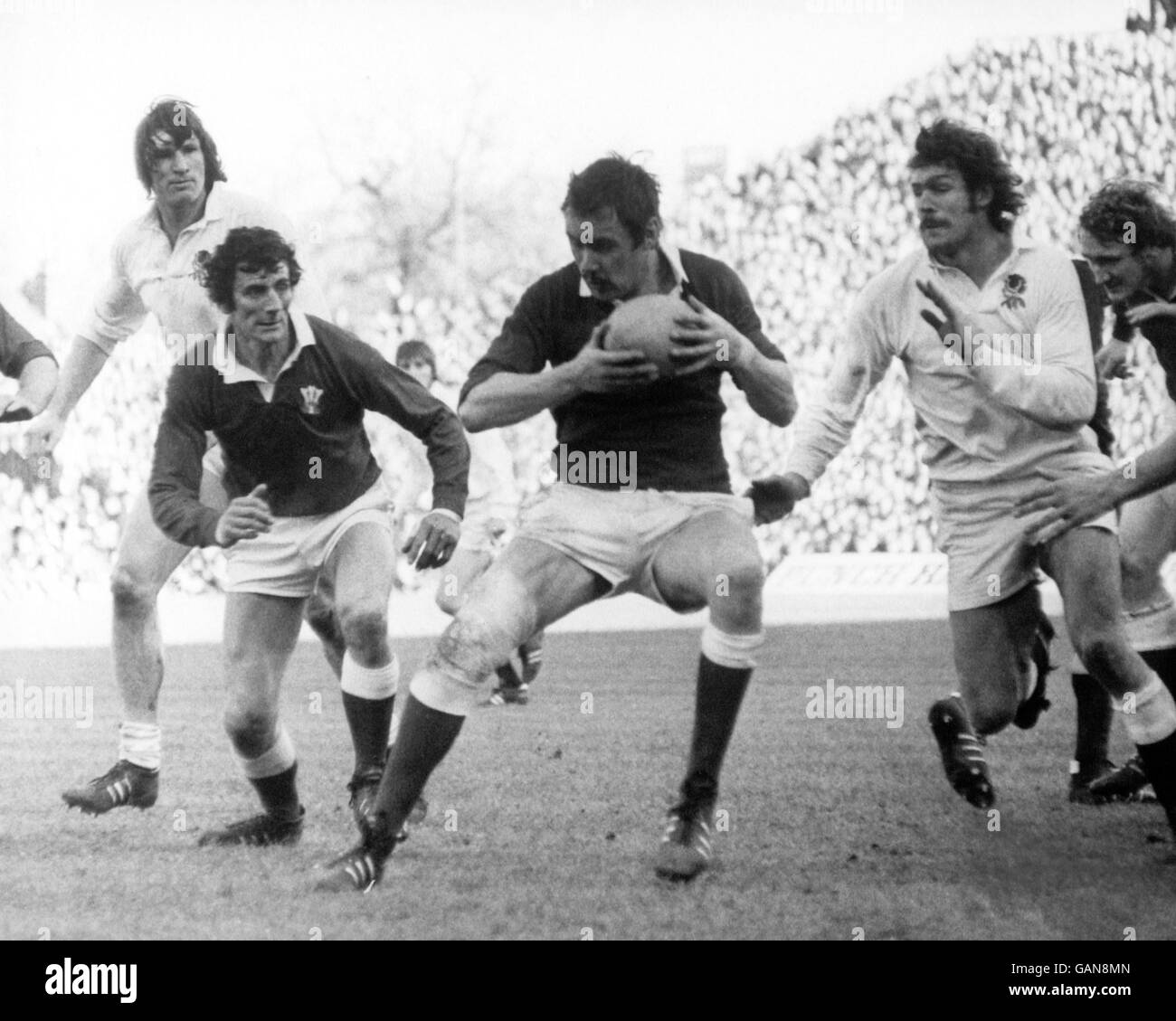 Rugby Union - Five Nations Championship - England v Wales. Wales' Delme ...