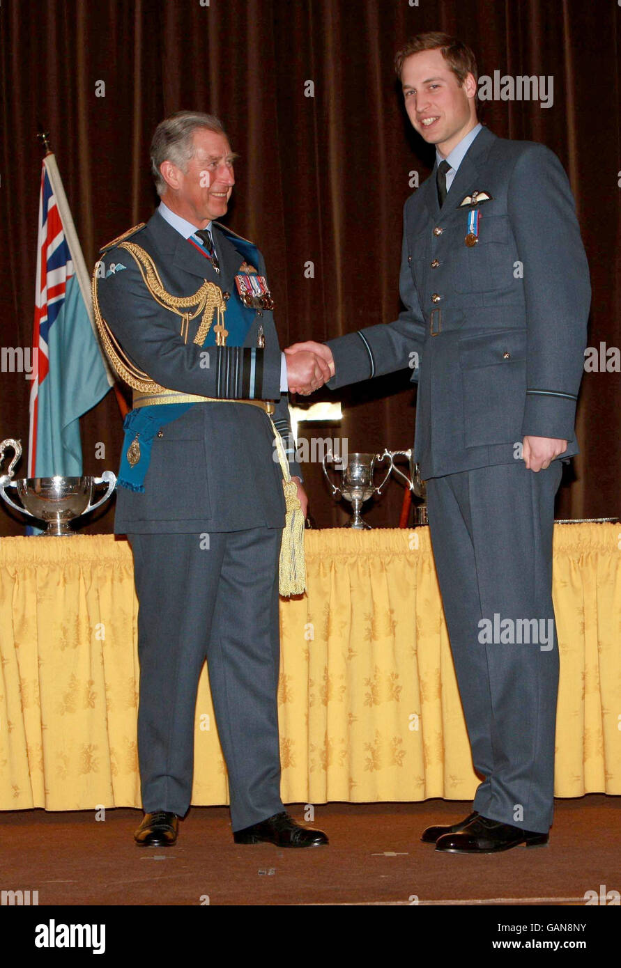 William prince of wales shaking hands hi-res stock photography and ...