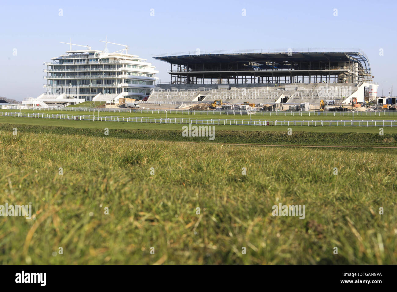 Horse Racing - Grandstand Redevelopment - Epsom Downs Racecourse ...