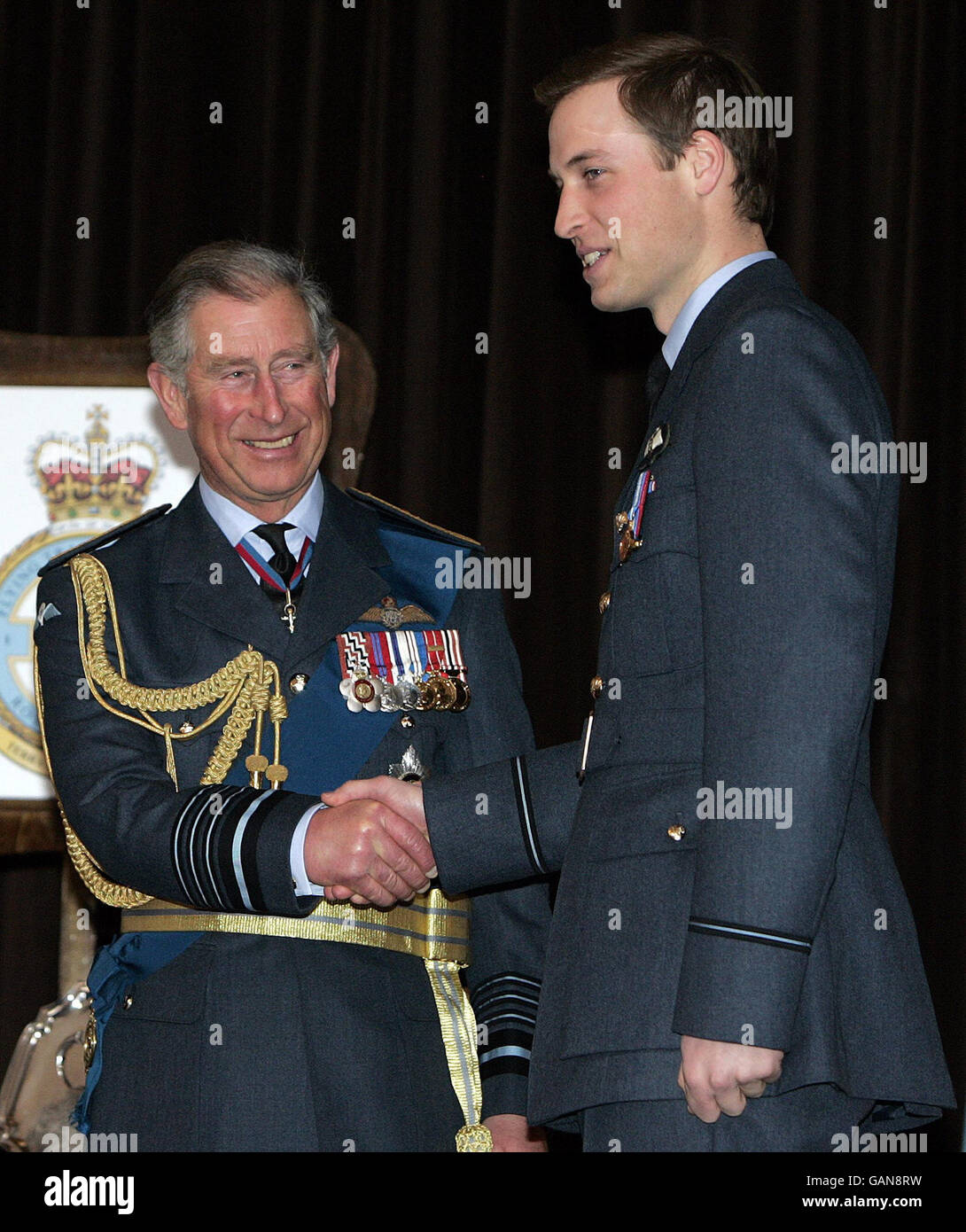 Prince William in the RAF Stock Photo - Alamy