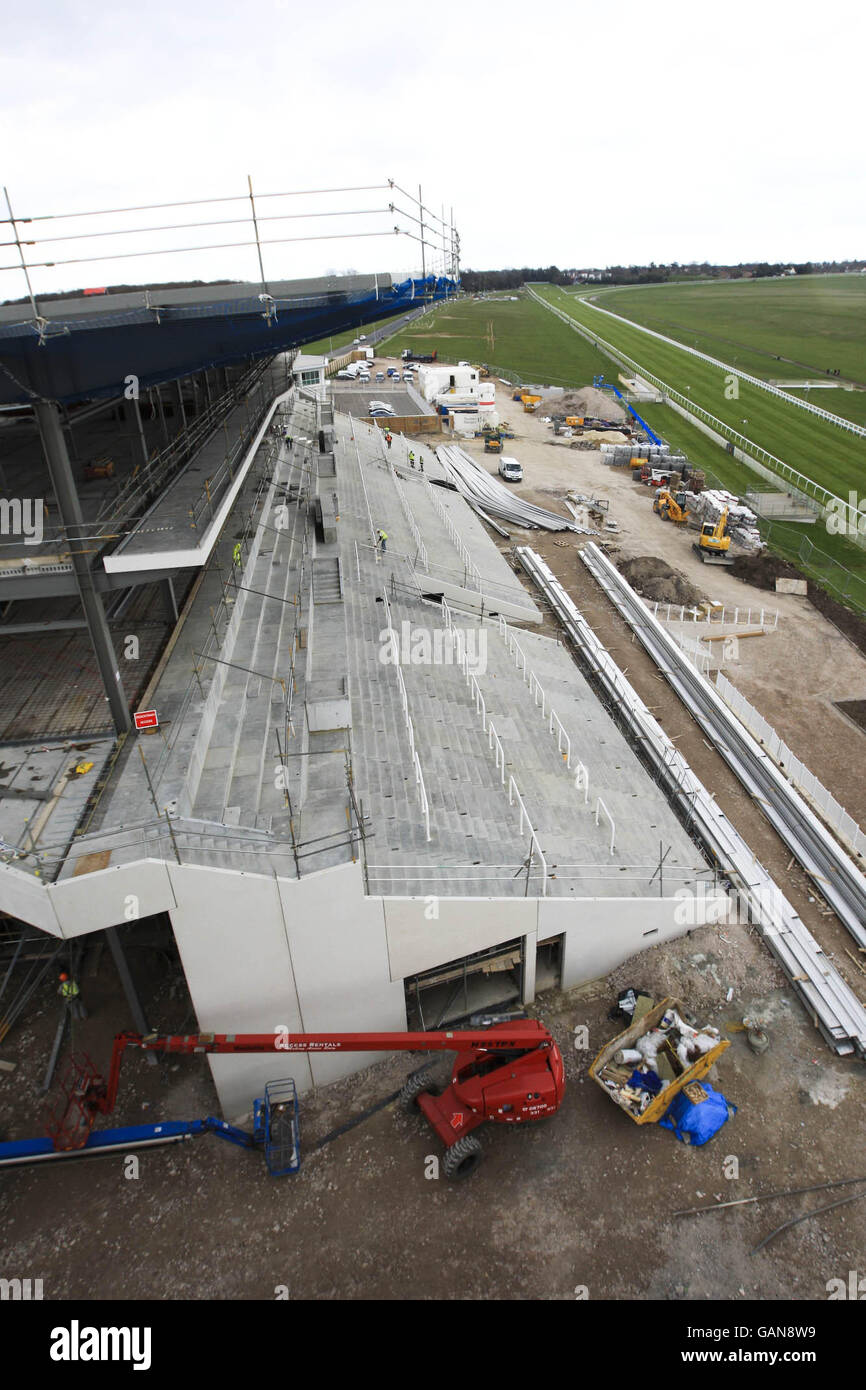 Horse Racing - Grandstand Redevelopment - Epsom Downs Racecourse ...