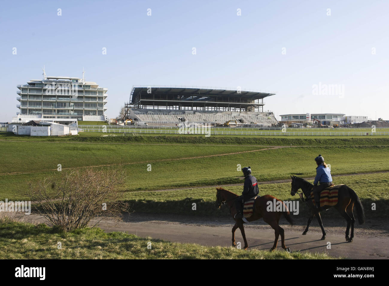 Horse Racing - Grandstand Redevelopment - Epsom Downs Racecourse ...
