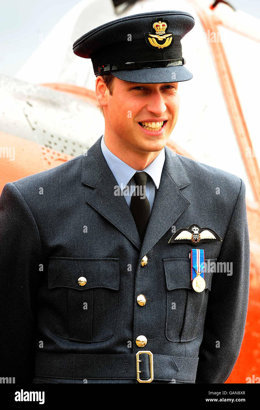 Prince William RAF Cranwell, Lincolnshire after William received his ...
