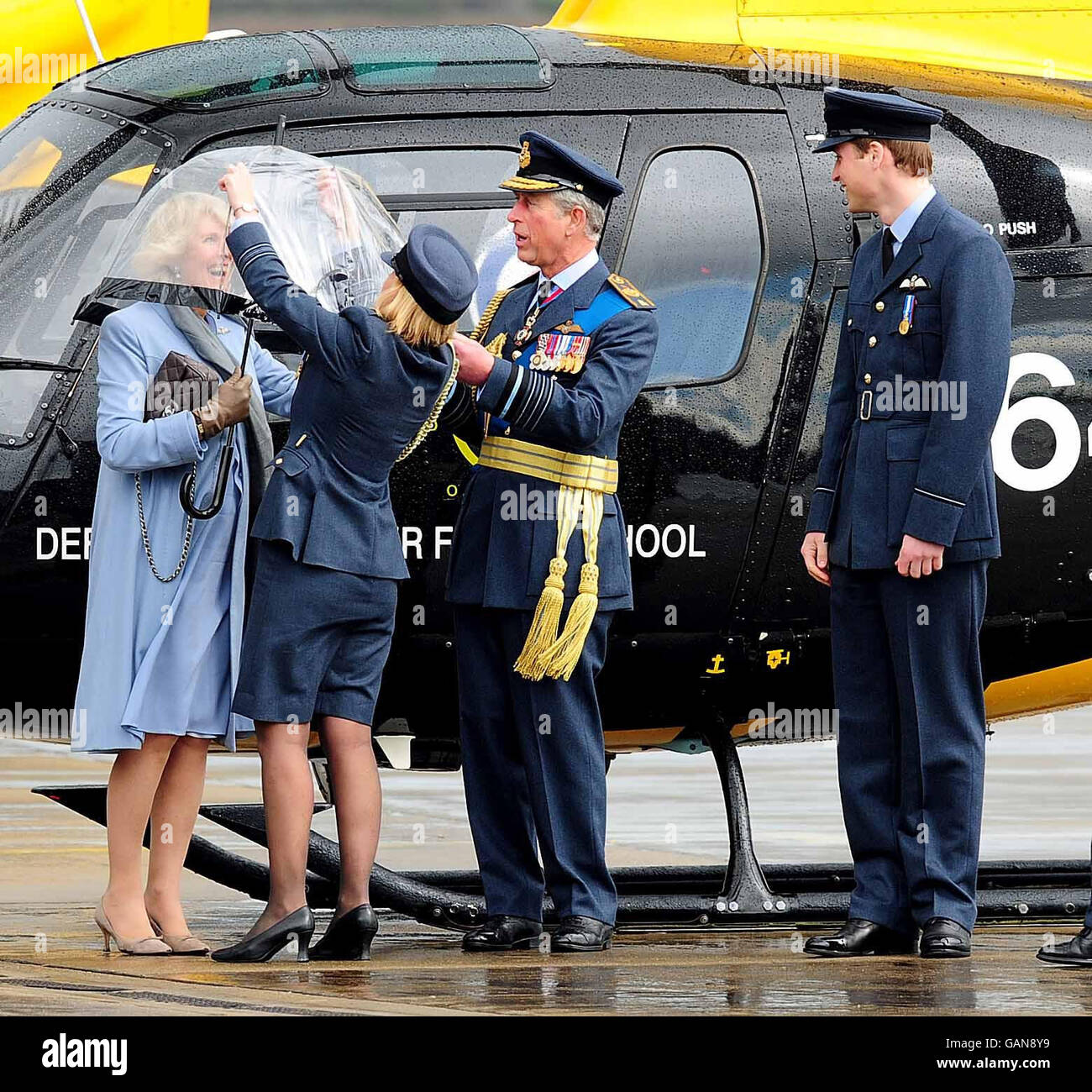 Prince William in the RAF Stock Photo - Alamy