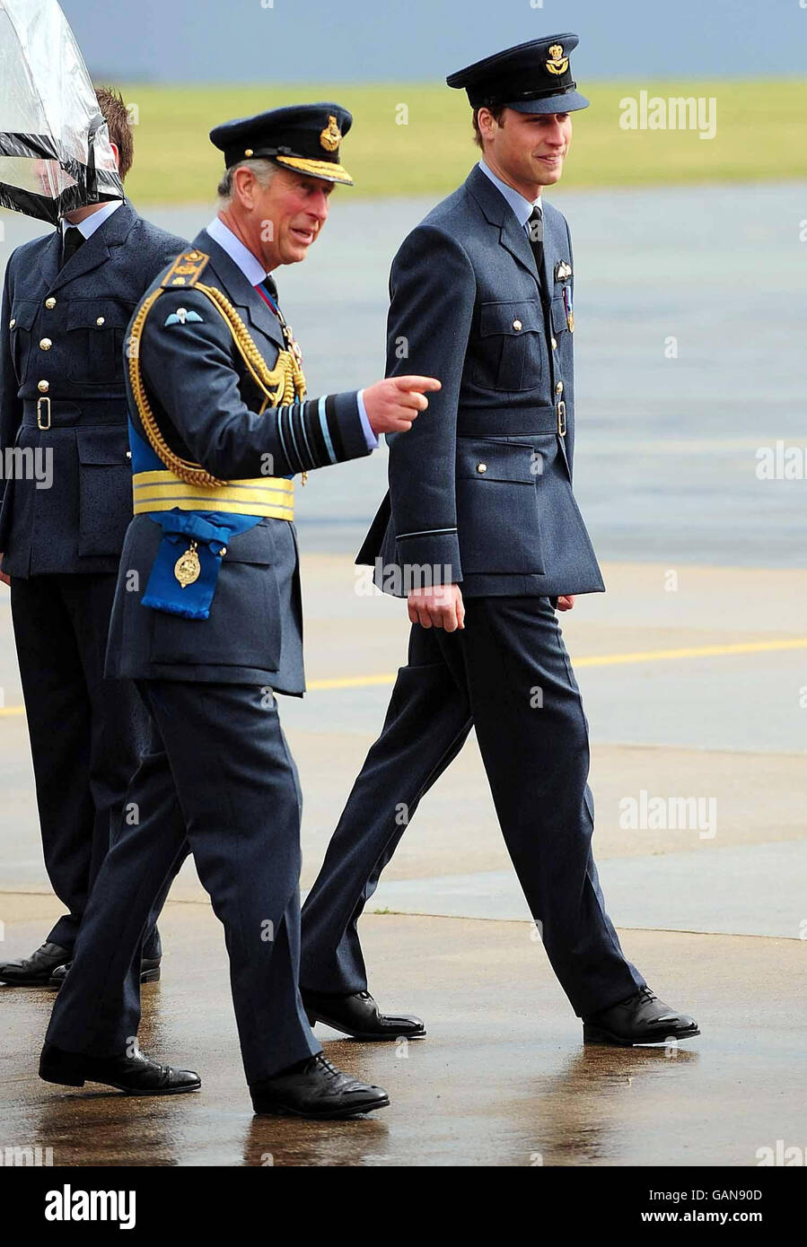 Prince William in the RAF Stock Photo - Alamy