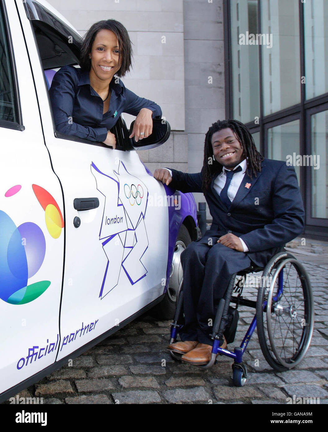 Double Olympic Gold medallist, Dame Kelly Holmes and Ade Adepitan ...