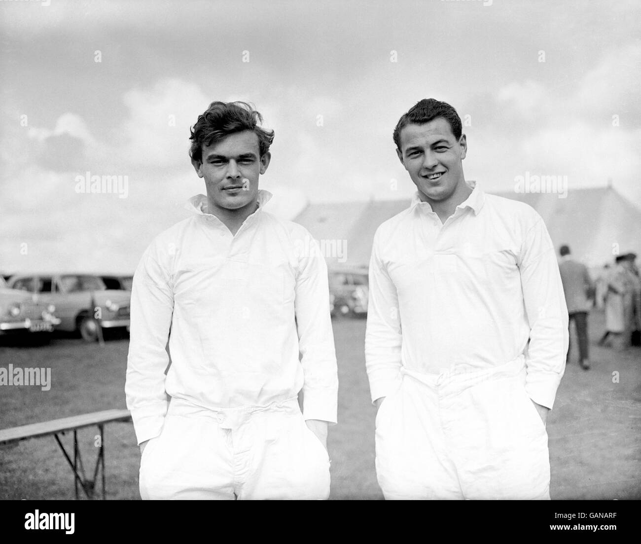 (L-R) John Williams and Gareth Griffiths, WC Ramsay's International XV ...