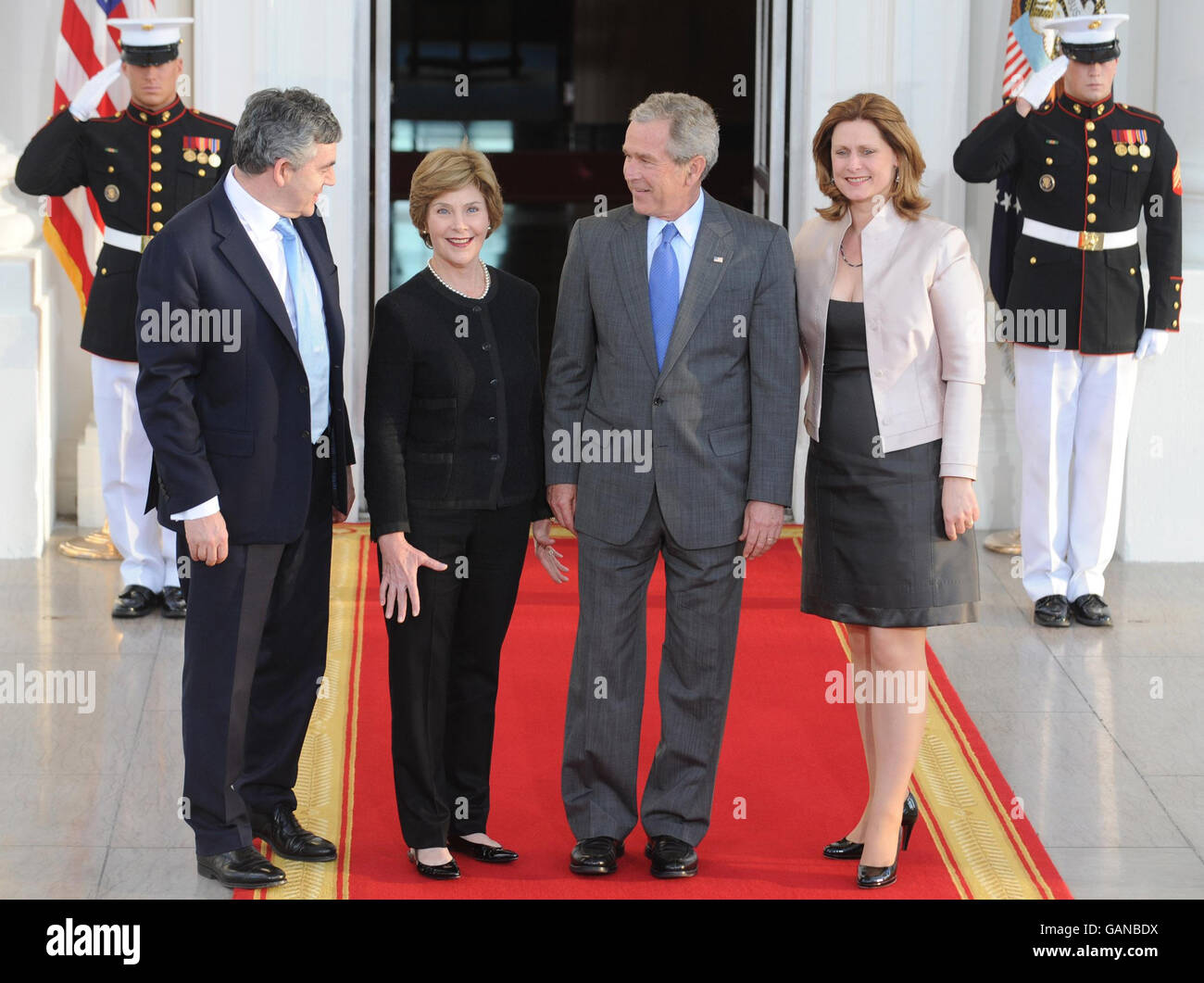 George bush uniform hi-res stock photography and images - Alamy