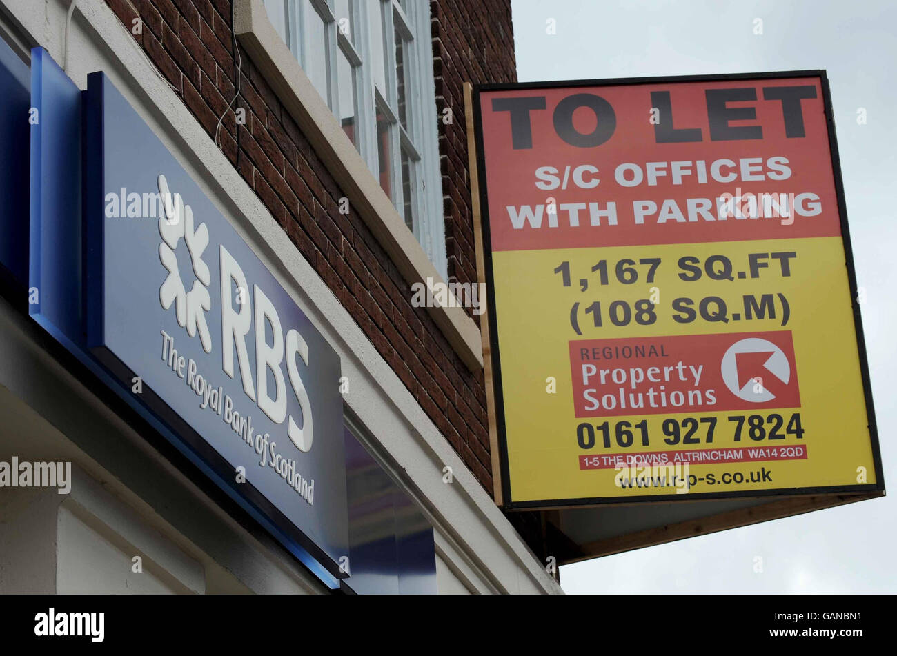 To let sign scotland hi-res stock photography and images - Alamy