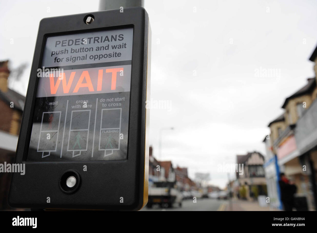 Pelican crossing england hi-res stock photography and images - Alamy