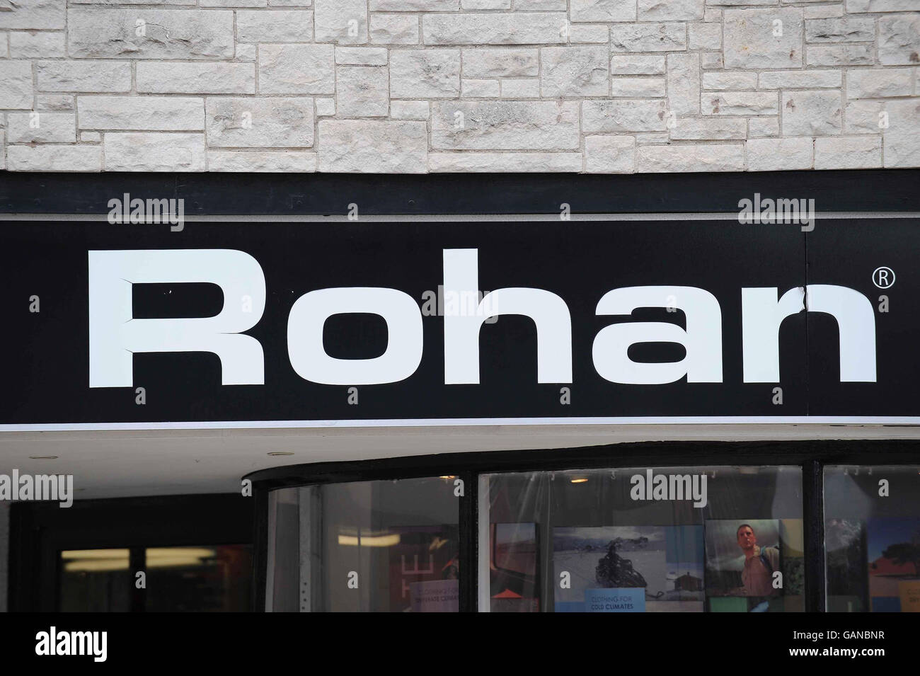 Rohan's shop sign in Hale, Altrincham Stock Photo - Alamy