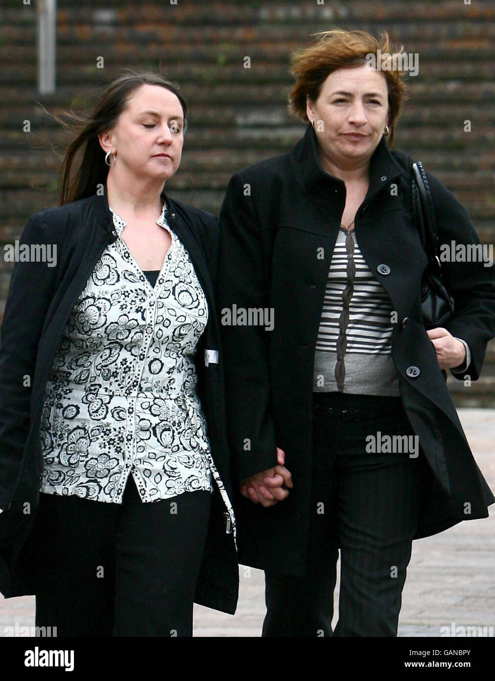 Michelle Witherall with daughter Carli, leave Maidstone Crown Court in ...