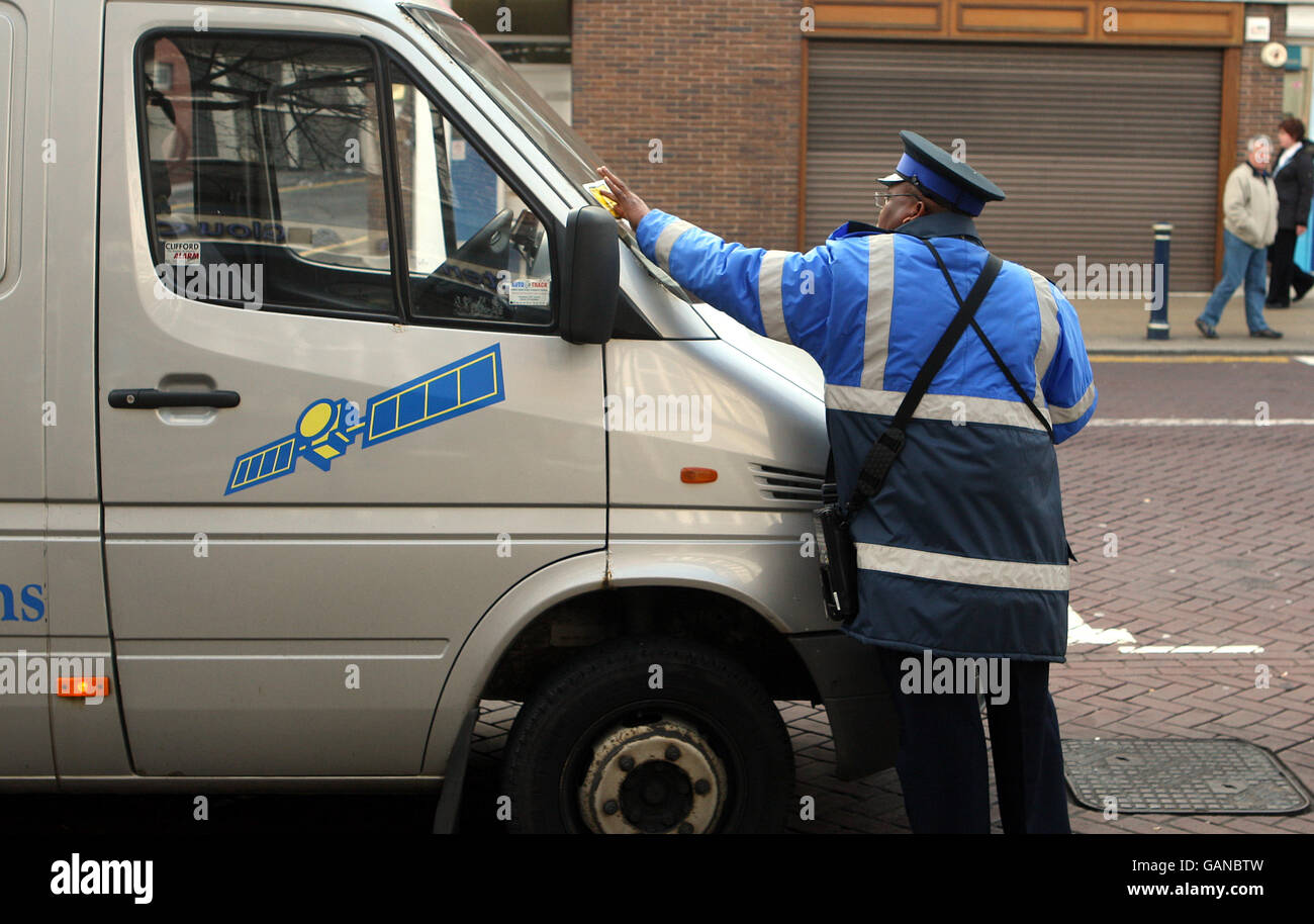 TV broadcast vehicle Stock Photo - Alamy