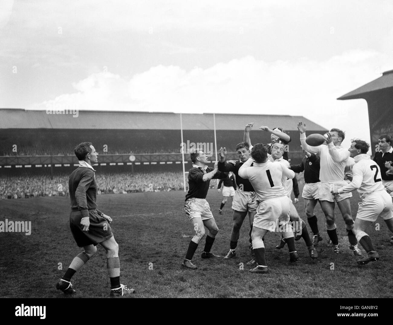 Rugby Union - Five Nations Championship - England v Scotland Stock ...