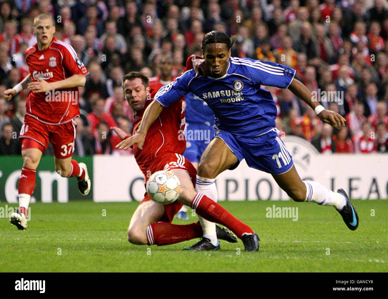 Soccer - UEFA Champions League - Semi Final - First Leg - Liverpool v ...