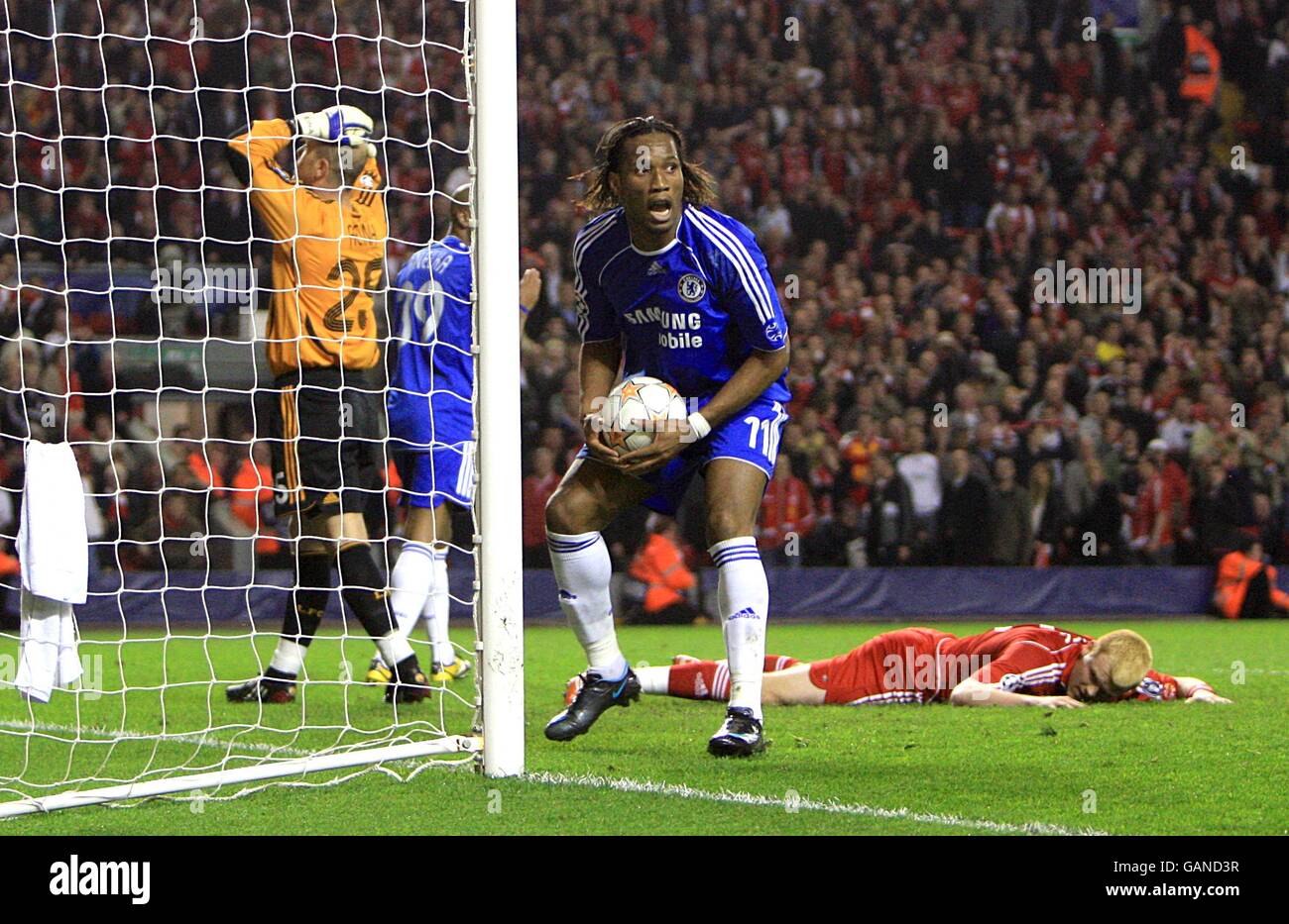 Soccer - UEFA Champions League - Semi Final - First Leg - Liverpool v ...