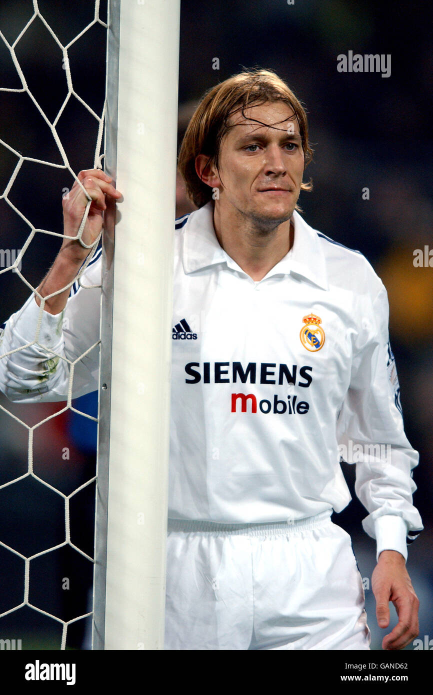 Real madrid michel salgado hi-res stock photography and images - Alamy