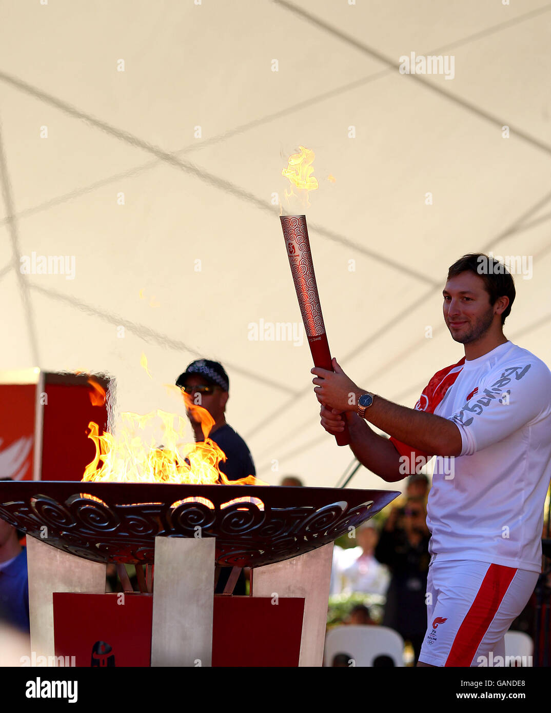 Beijing 2008 Olympic Torch Relay Australia - Canberra Stock Photo - Alamy