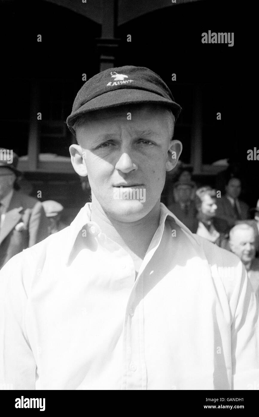 Cricket - South Africa Tour of England. George Fullerton, South Africa ...