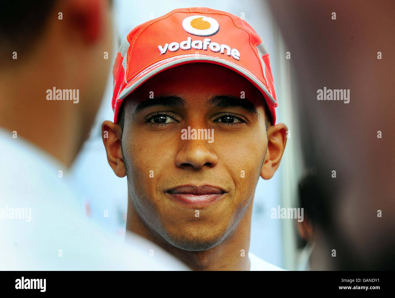McLaren Mercedes driver Lewis Hamilton during the press conference at ...