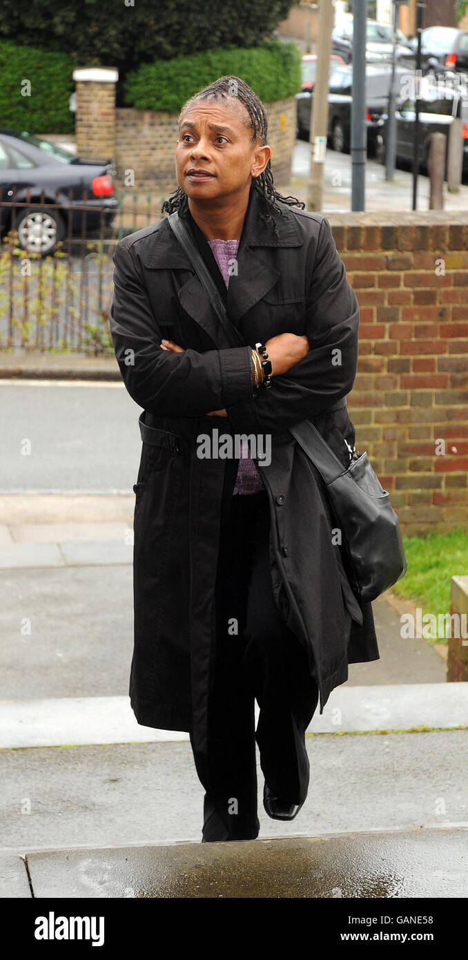 Gloria Taylor funeral Stock Photo - Alamy