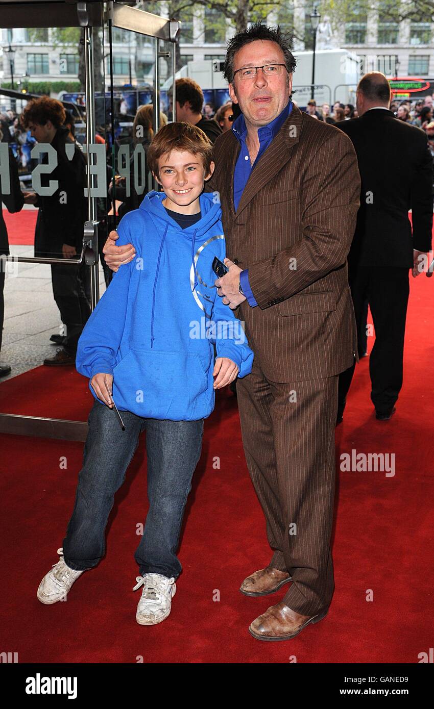 Rowland Rivron arrives for the UK charity premiere of Iron Man at the ...