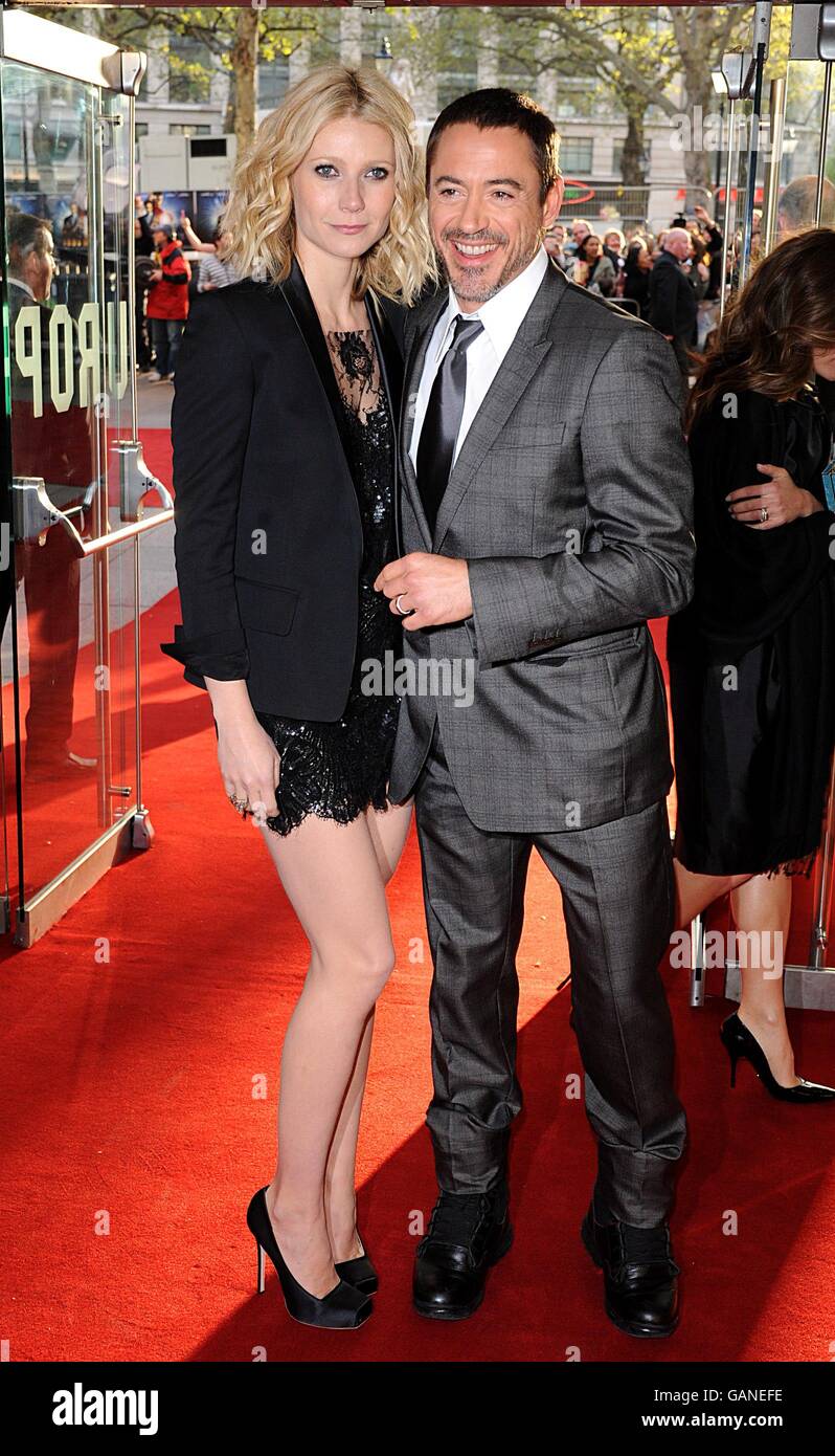 Robert downey jr and gwyneth paltrow hi-res stock photography and ...