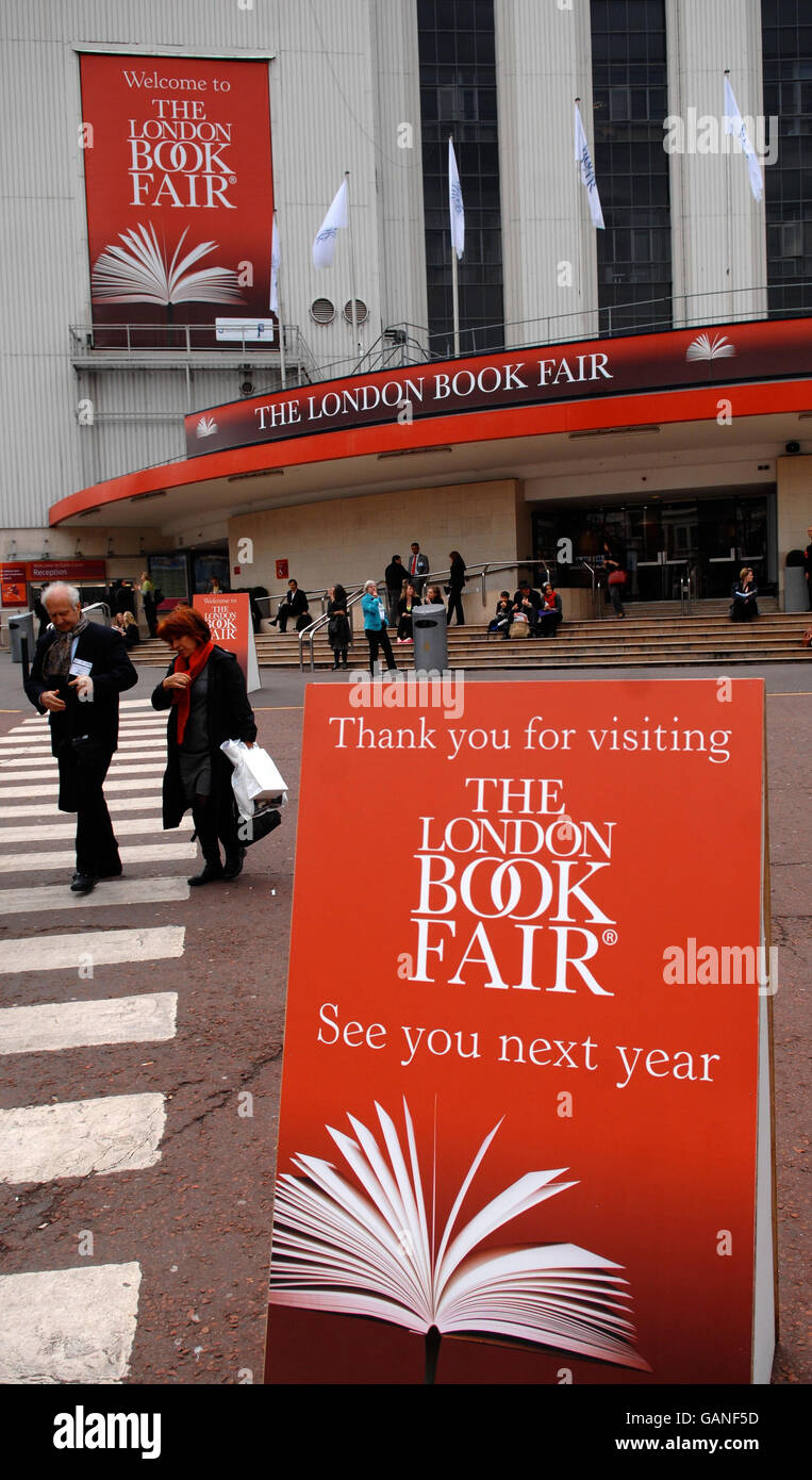 The London Book Fair Stock Photo - Alamy