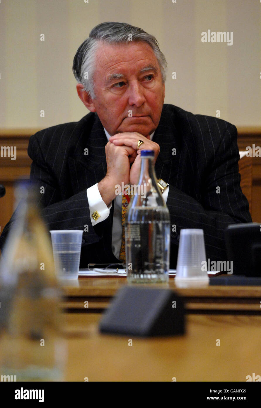 Lord David Steel during a conference today at the House of Lords in ...