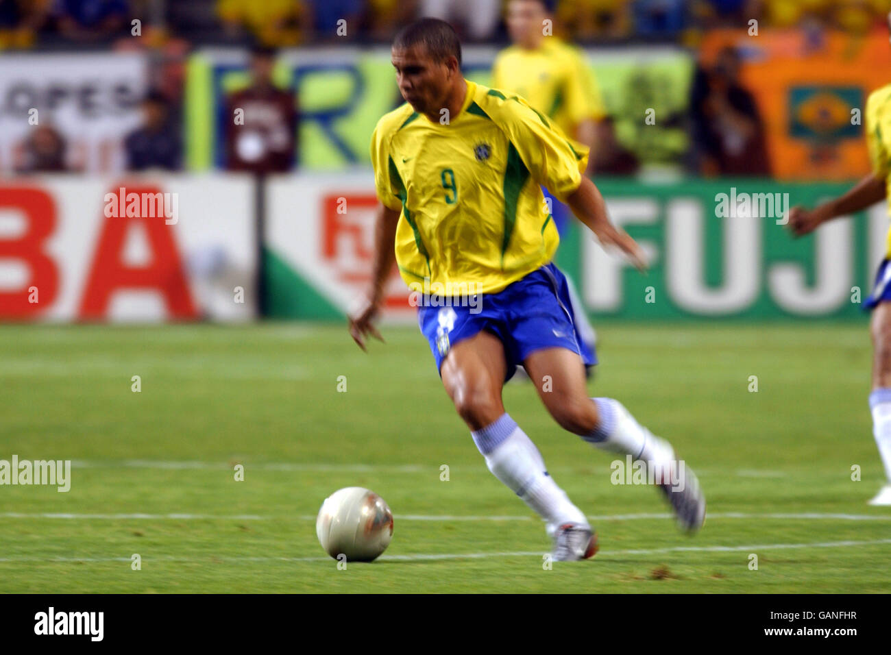 Soccer - FIFA World Cup 2002 - Second Round - Brazil v Belgium Stock ...