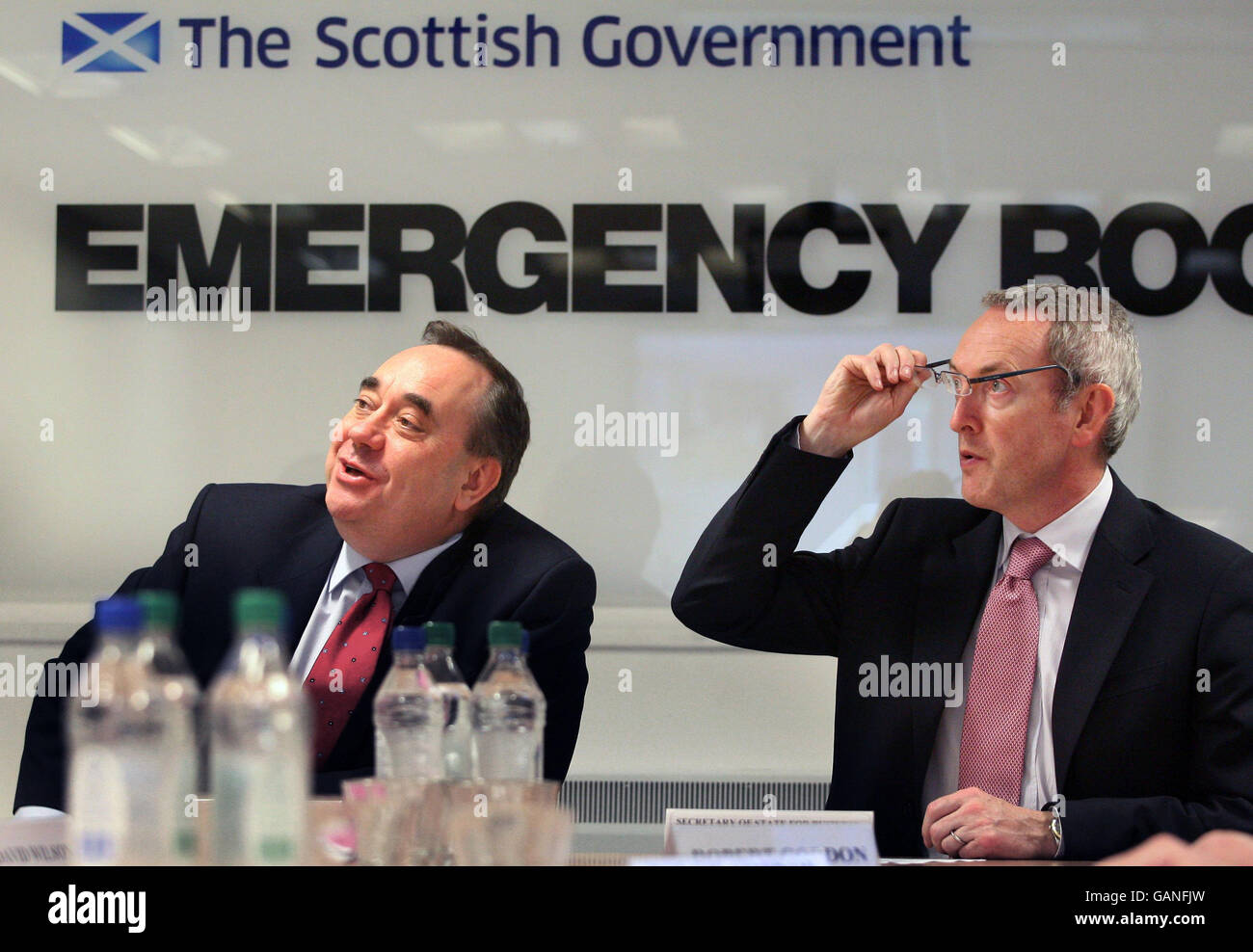 Salmond and Hutton in Edinburgh Stock Photo - Alamy