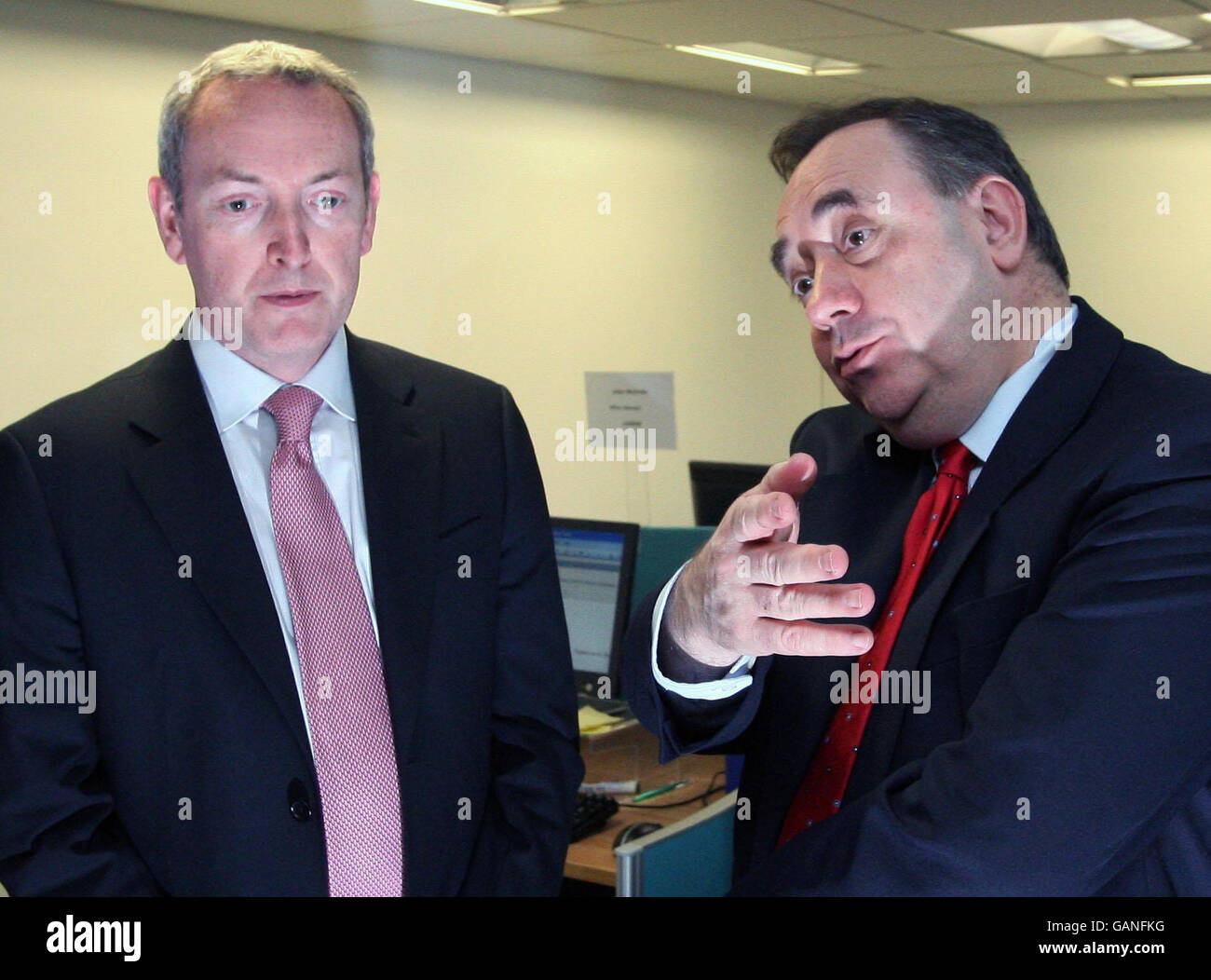 Salmond and Hutton in Edinburgh Stock Photo - Alamy