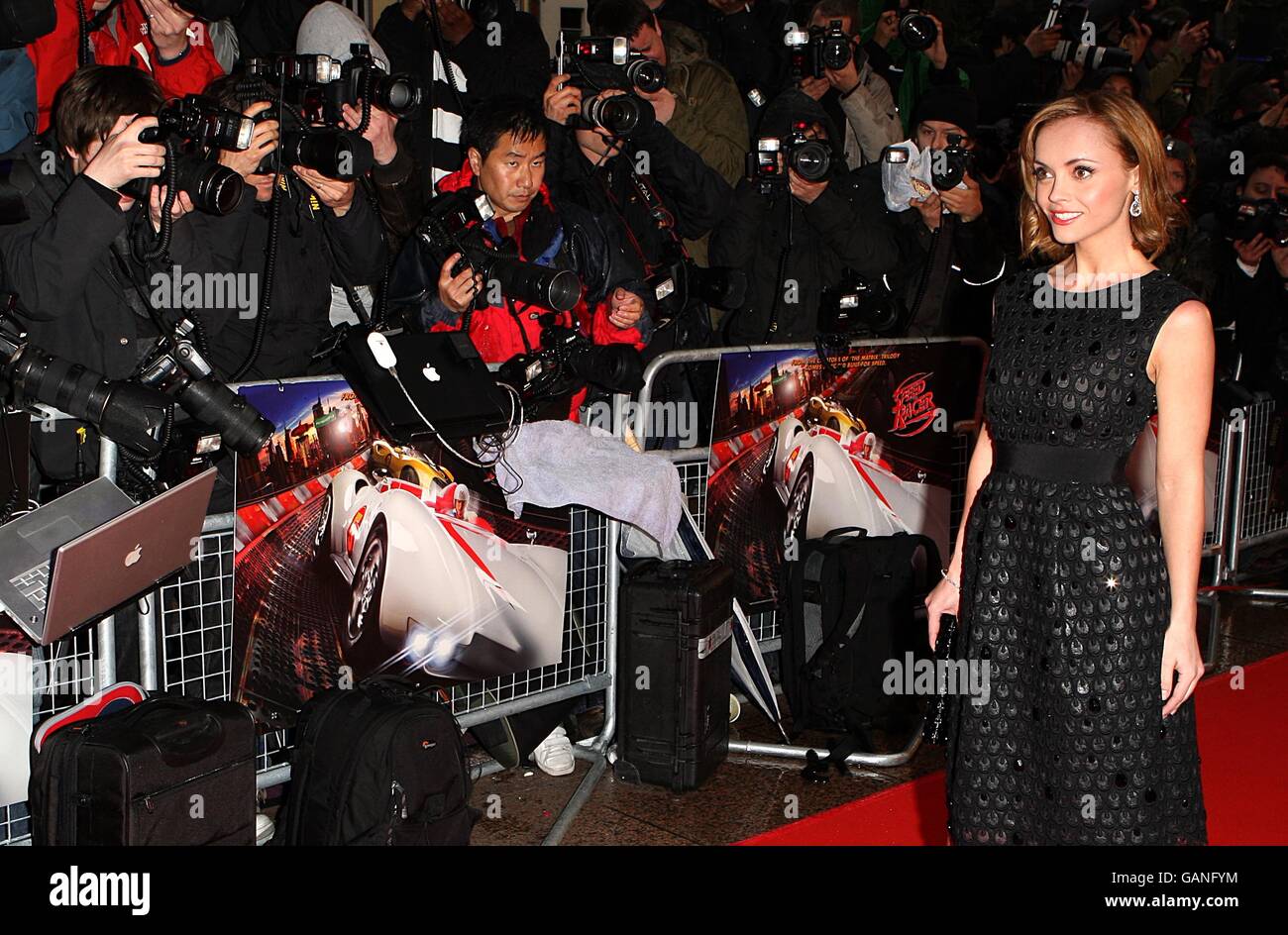 Speed Racer UK Premiere - London. Christina Ricci arrives for the UK ...