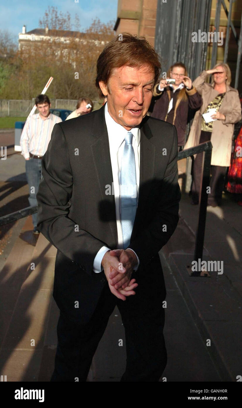 Northern Charity Premiere of Ecce Cor Meum - Liverpool Stock Photo - Alamy