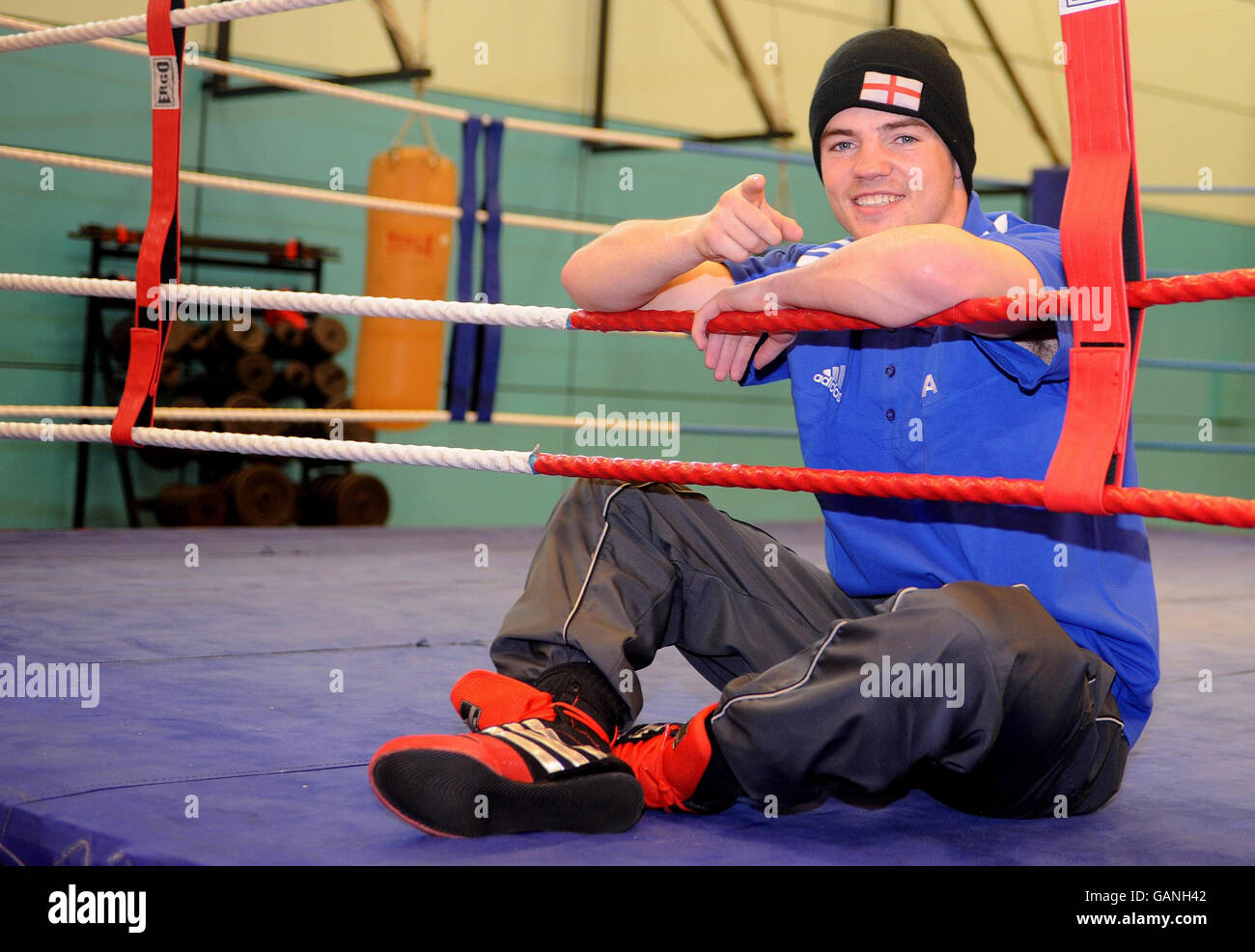 Frankie Gavin, member of the Great Britain Olympic Boxing team, poses ...